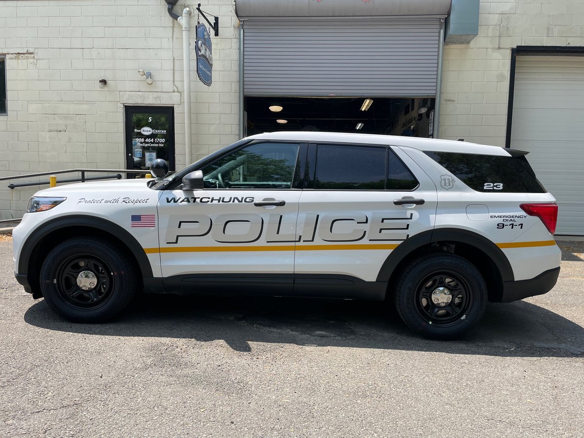 Police Department Adds 3M Reflective Vinyl Graphics on Police Cars in ...