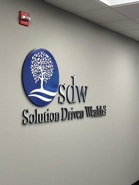 SDW Welcomes Customers with Financial Firm Lobby Signs in Roseland, NJ