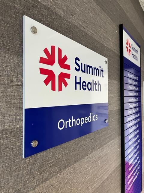 Summit Health Uses Office Conversion Signs in Emerson, NJ