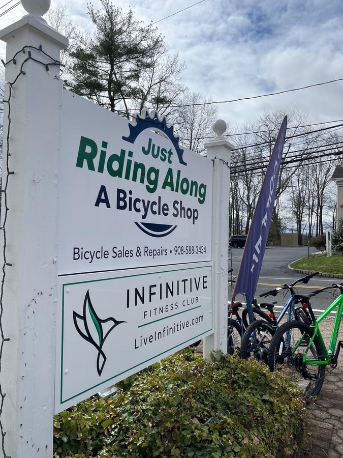 Custom Gym Signage Design for Infinitive Fitness Club in Basking Ridge, NJ