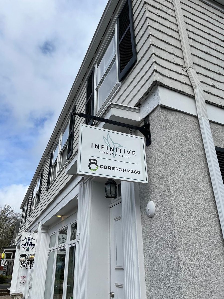 Custom Gym Signage Design for Infinitive Fitness Club in Basking Ridge, NJ