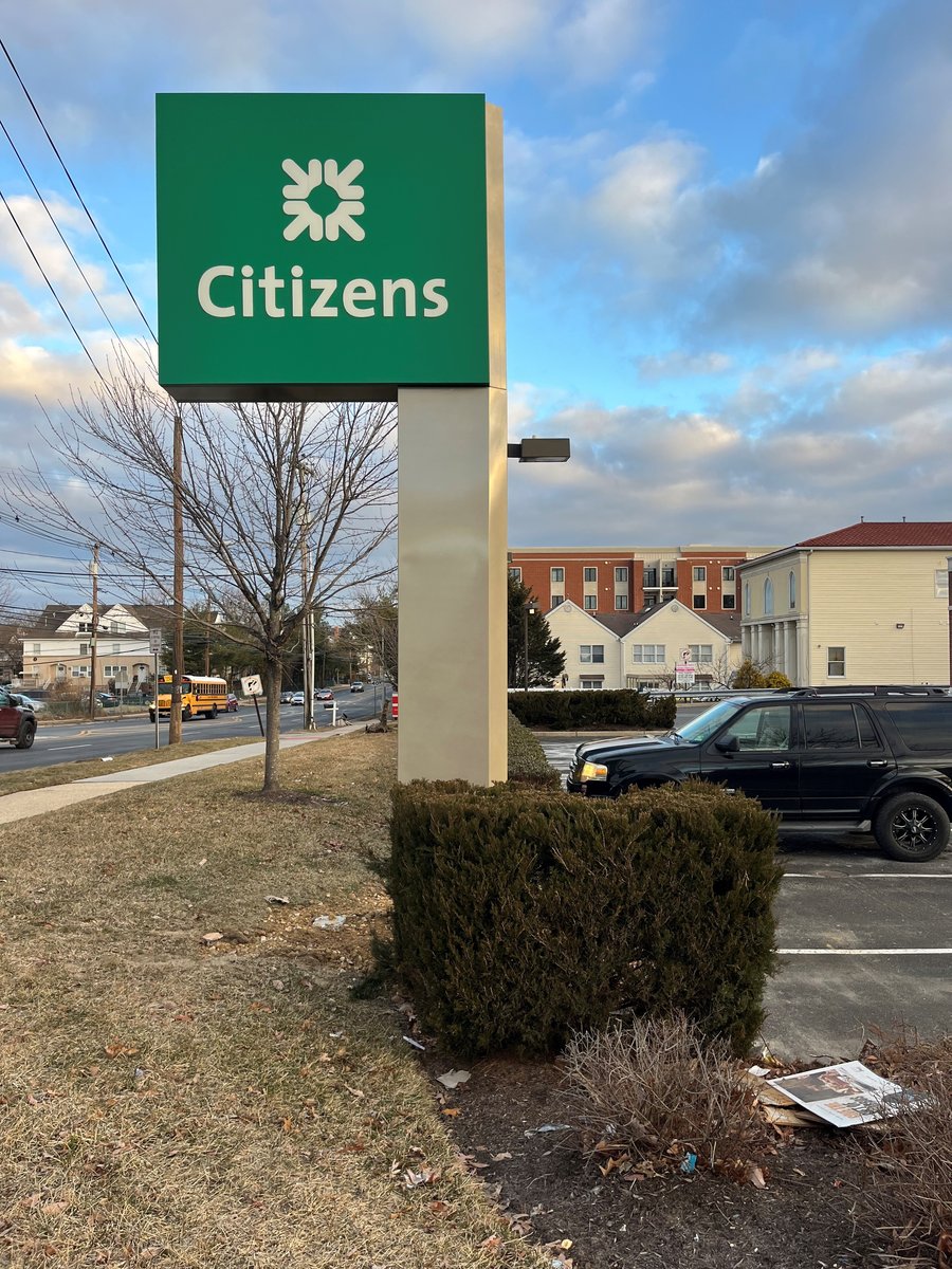 Rebranding Investor Savings Bank to Citizens Bank with New Signage
