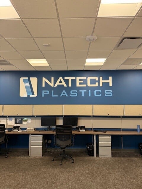 Natech Opens With a Custom Interior and Exterior Sign Package in Clark, NJ