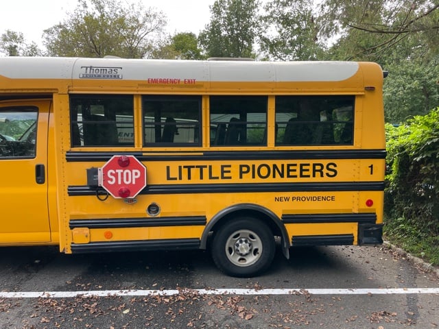 School Bus Vinyl Lettering for Childcare Centers in New Providence NJ!